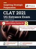 Complete CLAT UG Exam Preparation Book 2021 For UnderGraduate ...